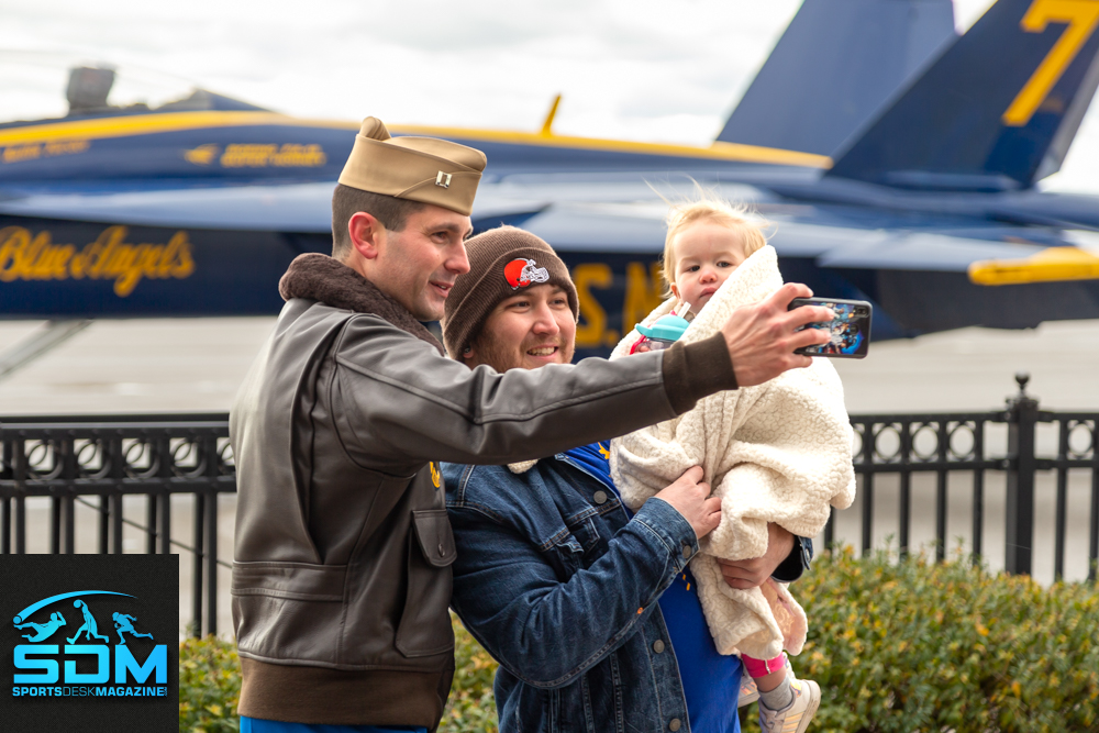 Blue Angels sighted over Cleveland – Sports Desk Magazine