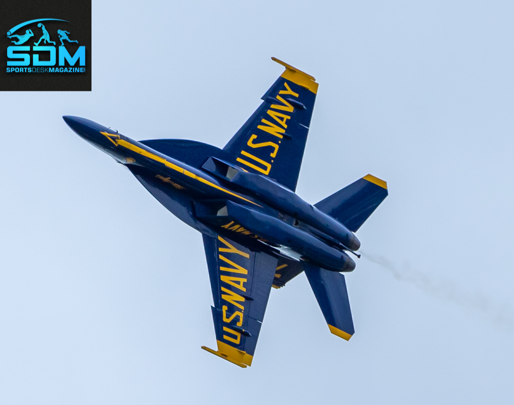 Blue Angels sighted over Cleveland – Sports Desk Magazine